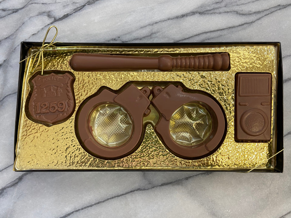 Police Officer Chocolate Set – Ingeborg's Danish Chocolates Inc.